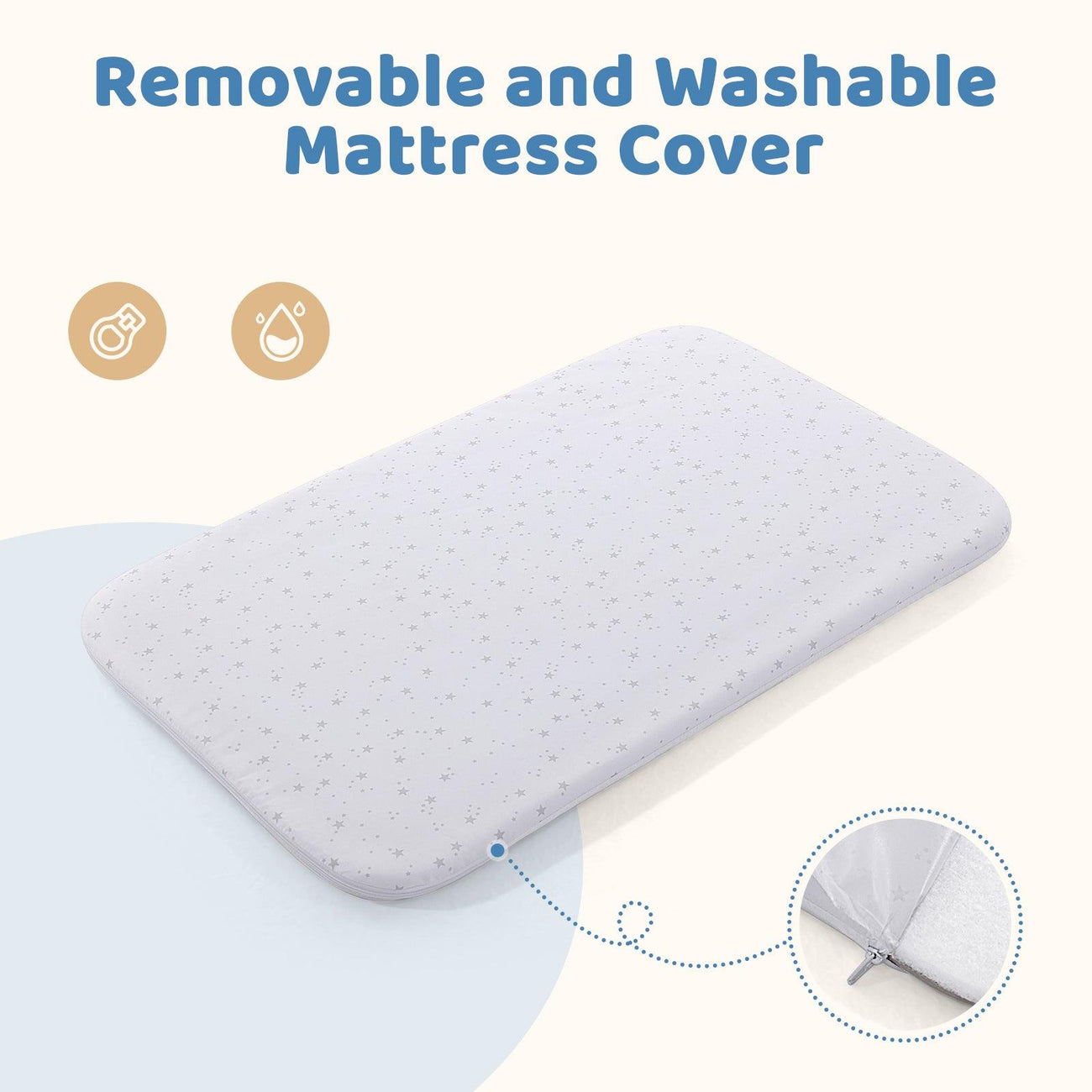 HARPPA Cuddly Sway | 3-in-1 Rocking Baby Bassinet & Bedside Sleeper for ...