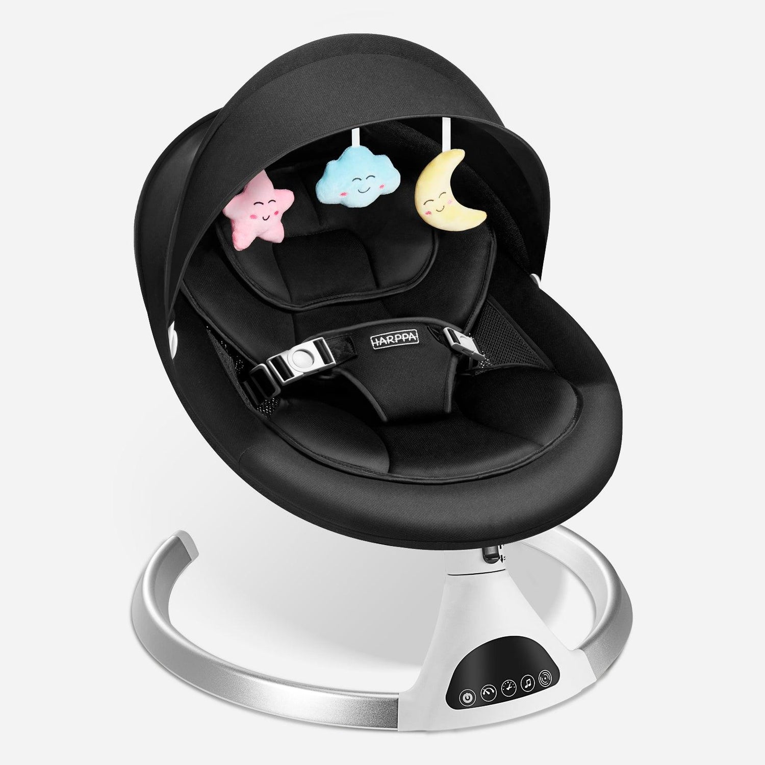 HARPPA Weddell | Electric Baby Swing, Newborn Electric Swing, Baby ...