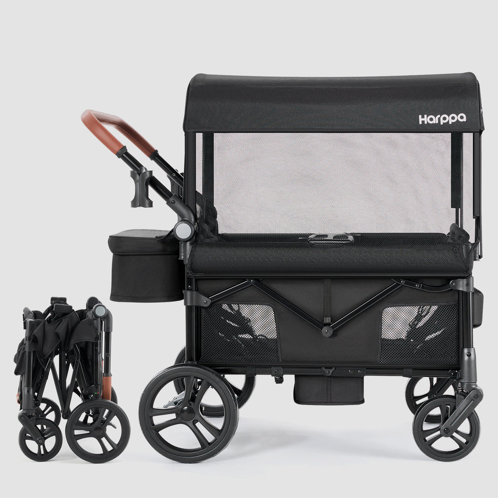 HARPPA Remy Plus | 4-Seat All-Terrain Wagon Stroller — More Room, More