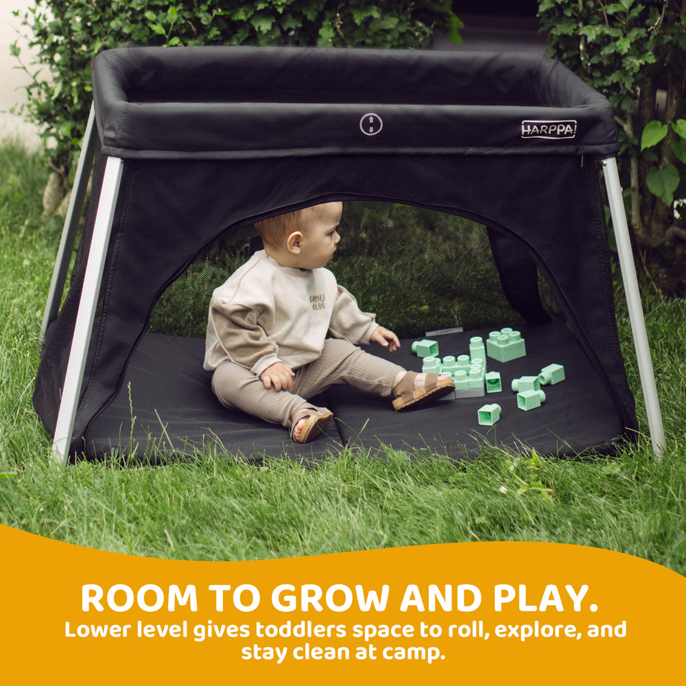 HARPPA Rossi | Lightweight Pack n Play Travel Crib & Playard – Portable ...