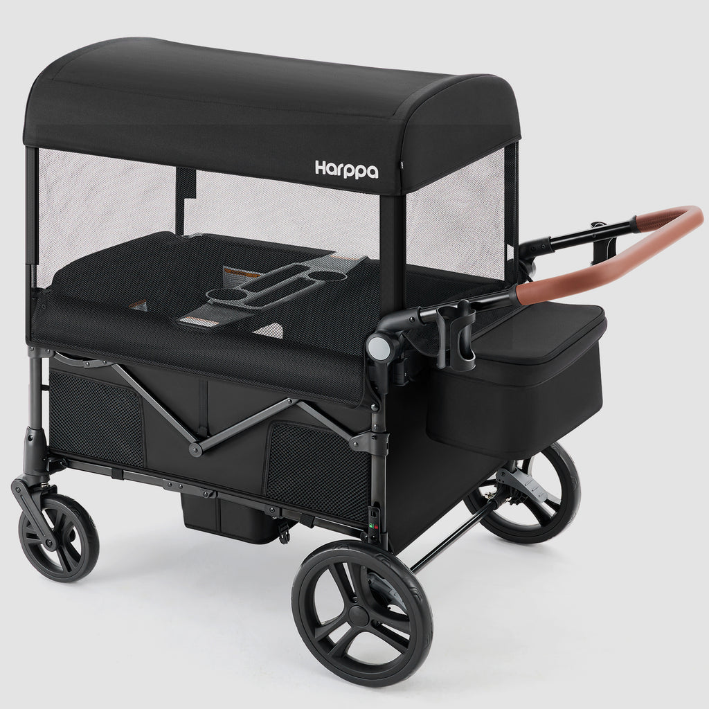 HARPPA Remy Plus | 4-Seat All-Terrain Wagon Stroller — More Room, More
