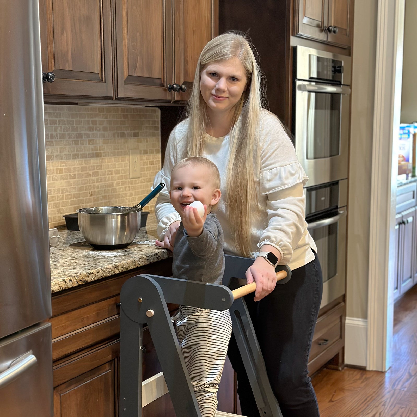 HARPPA Nordi | Foldable Toddler Tower – Compact Montessori-Inspired ...