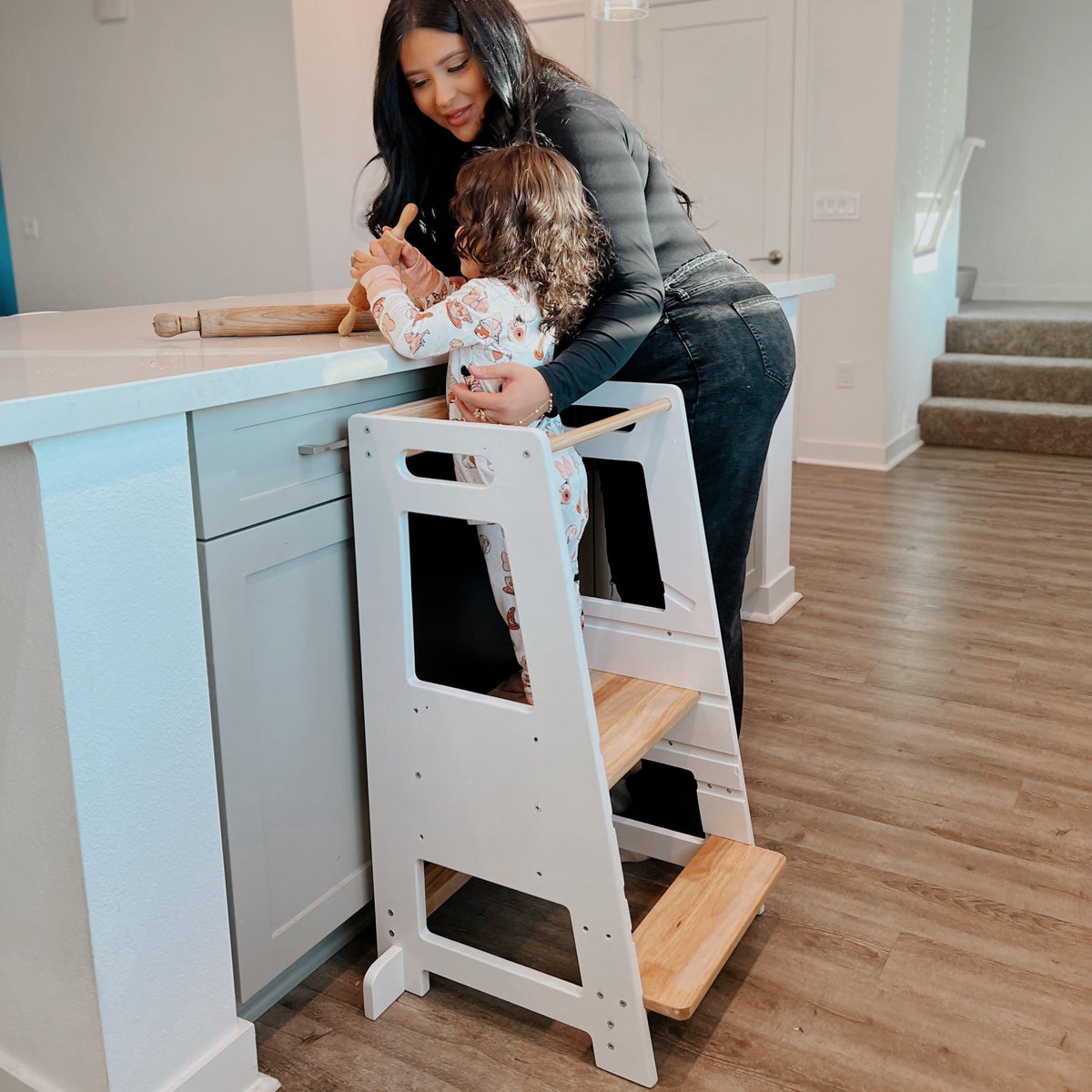 HARPPA Nordo | Safe & Stable Toddler Kitchen Wood Tower - Perfect for ...